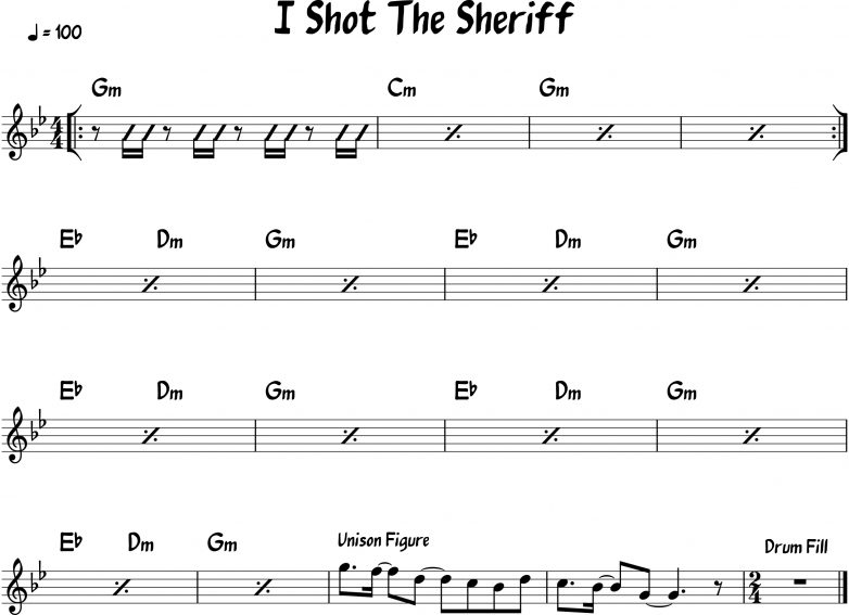 Rhythm Charts - Weeping Willow Guitar
